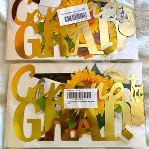 Party Supplies | Sunflower Graduation Party Decoration Kit A Set Of Two ...